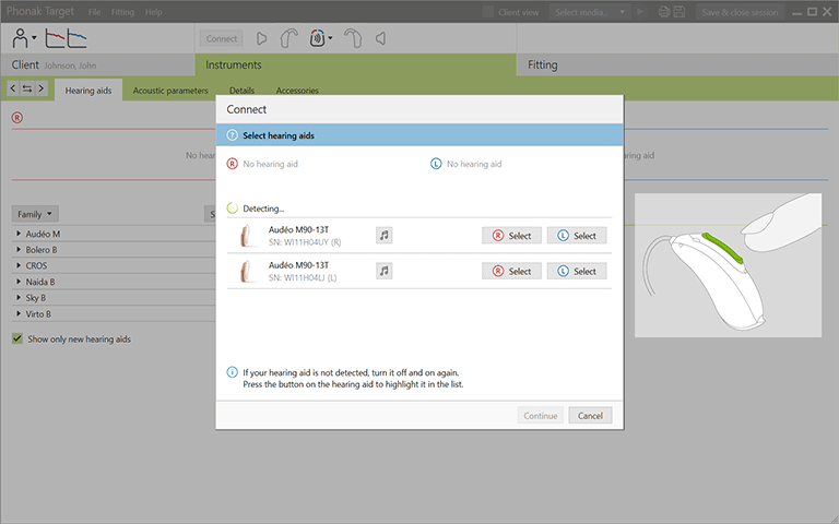 Funciones de Phonak Target | PhonakPro